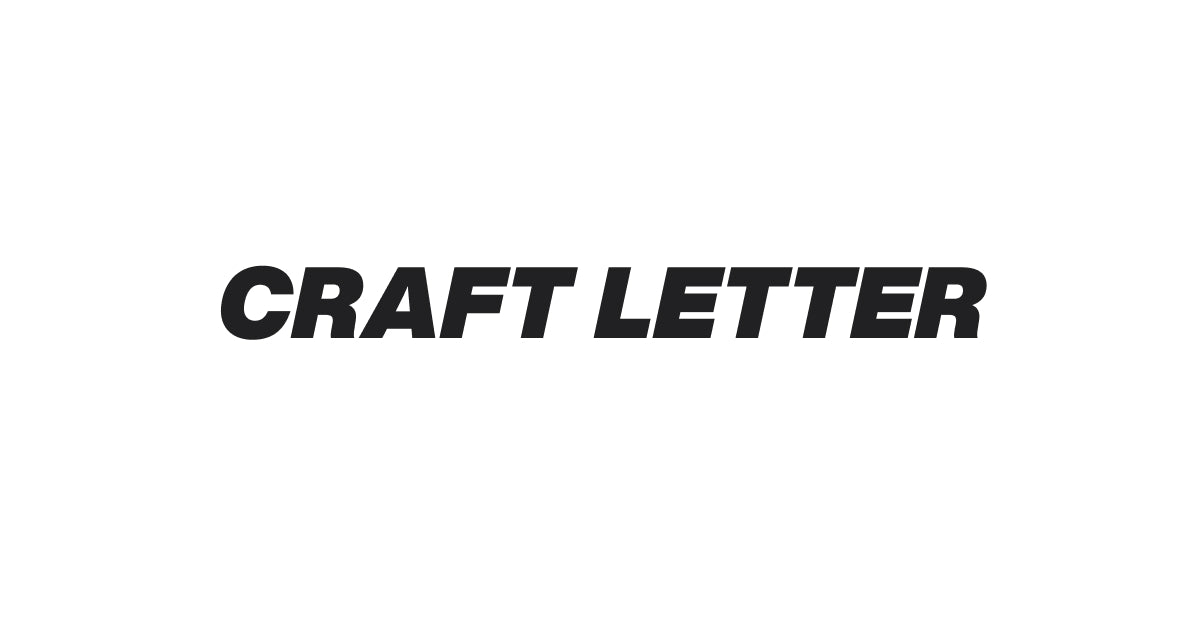 CRAFT LETTER